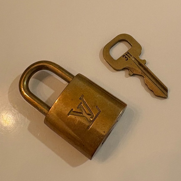 Louis Vuitton | Accessories | Authentic Louis Vuitton Lock And Key ...
